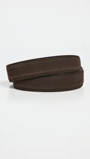 Anderson's Suede Belt - Brown M9