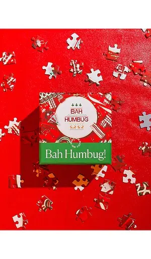 PIECEWORK Bah Humbug! Mini Puzzle In Red