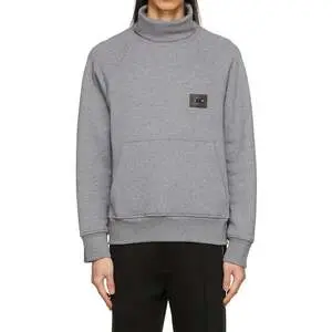 Neil Barrett Jewel Turtleneck Sweatshirt - Gray