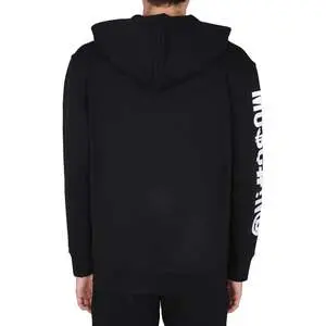 Moschino Cotton Zip-up Sweatshirt