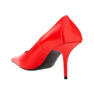 Balenciaga Leather Pointed Toe Stiletto Pumps