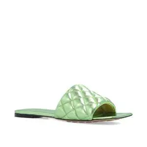Bottega Veneta Leather Padded Sandals