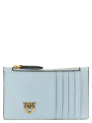Pinko Airone' Card Holder - Light Blue