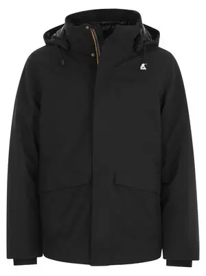 K-WAY Jackel Bonded Padded Hooded Padded Jacket