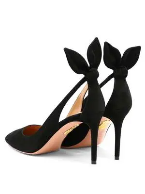 AQUAZZURA Bow Tie 85 Pumps - Black