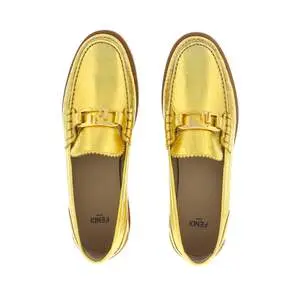 Fendi Leather Loafers