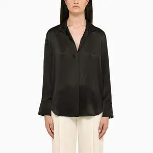 Vince Silk Satin Blouse