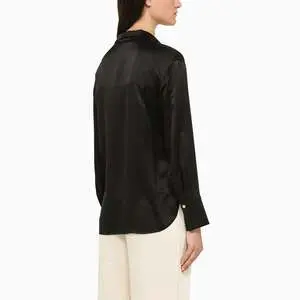 Vince Silk Satin Blouse