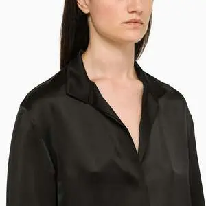 Vince Silk Satin Blouse