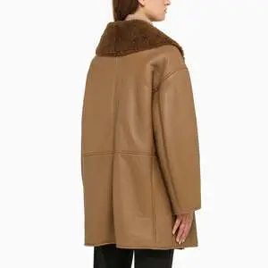 LOULOU STUDIO Namo Coat In Leather And Shearling