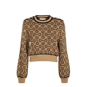 Gucci Wool Sweater Brown