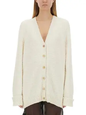 MAISON MARGIELA Oversized Cardigan - White