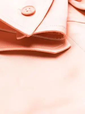 Off-White Twist-detail Shirt Dress