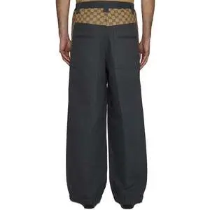 Gucci Cotton Gg Cargo Pants