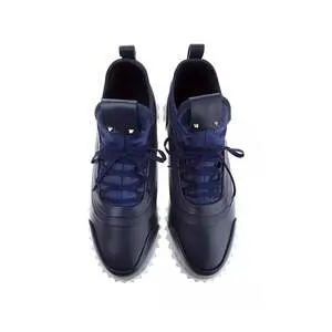 Valentino Garavani Leather Sneakers - Blue