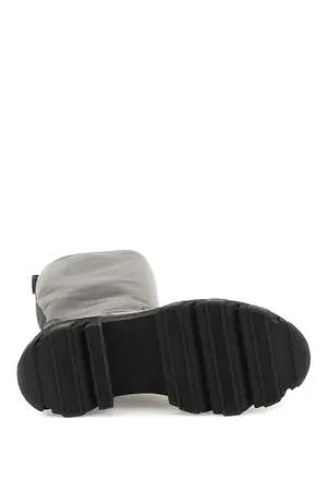 GANNI Tubular Leather Boots