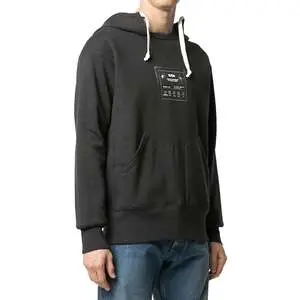 MAISON MARGIELA Cotton Hooded Sweatshirt - Gray