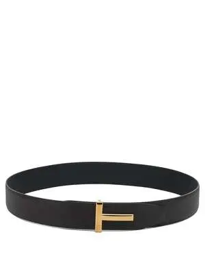 TOM FORD T Icon Reversible Belt - Brown