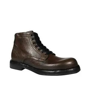 Dolce & Gabbana Leather Lace-up Boots