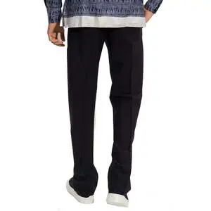 FERRAGAMO Cotton And Silk Trousers