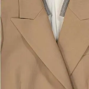 Brunello Cucinelli Wool Double Breasted Jacket