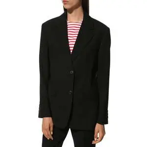 Prada Fleece Wool Jacket - Black