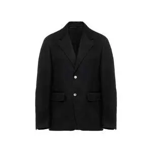 Prada Notched Lapel Outerwear For Men