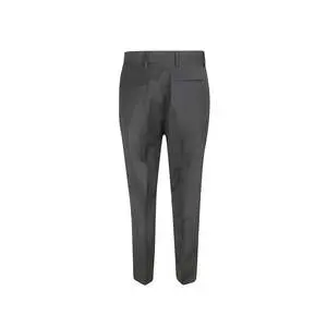 Prada Classic Wool Trousers - Gray