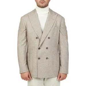 Brunello Cucinelli Double Breasted Wool Jacket