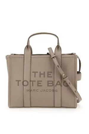 Marc Jacobs The Leather Small Tote Bag - Grey