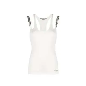 Stella McCartney Falabella Chain Top - White
