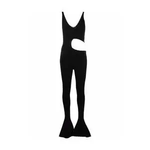 Stella McCartney Cut-out Jumpsuit - Black