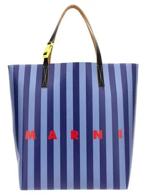 Marni Tribeca Shopping Bag - Blue