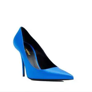 Saint Laurent Satin Instinct 110 Pumps