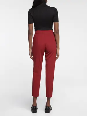 Max Mara Pegno Viscose Jersey Trousers