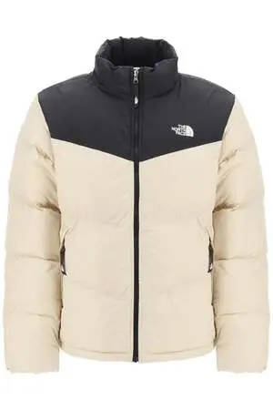 The North Face Saikuru Short Puffer Jacket - Beige