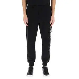 Alexander McQueen Logo Cotton Pants