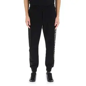 Alexander McQueen Logo Cotton Pants