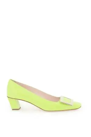 ROGER VIVIER Belle Vivier Pumps Green