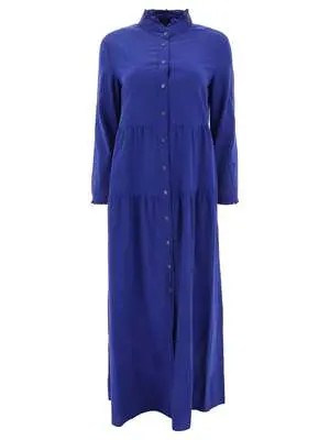 Aspesi Shirt Dress Blue