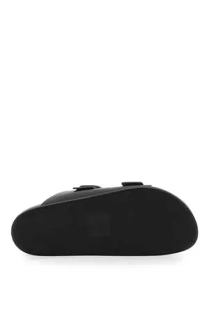 Valentino Garavani Vlogo Leather Slides