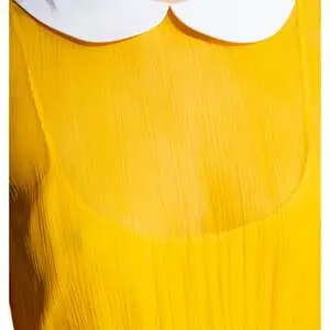 Gucci Silk Chiffon Dress - Yellow
