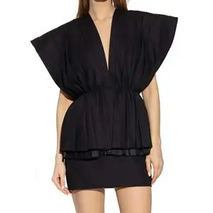 Gucci Pleated Wool Dress