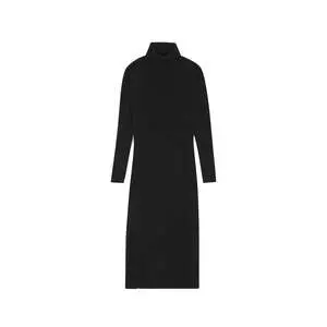 Saint Laurent Cashmere Midi Dress