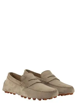 TOD'S Suede Moccasin Moccasin