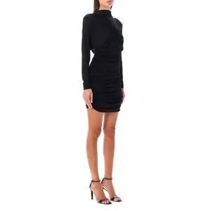 Saint Laurent Cowl Back Mini Dress