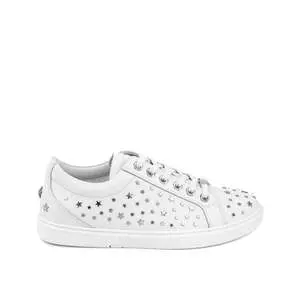 JIMMY CHOO C Star Leather Sneakers