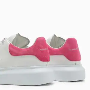 Alexander McQueen Alexander Mc Queen And Pink Oversize Sneaker