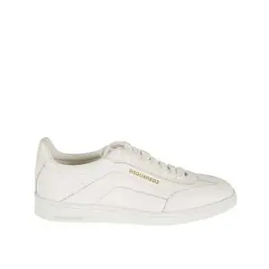 Dsquared2 Boxer Leather Sneakers White