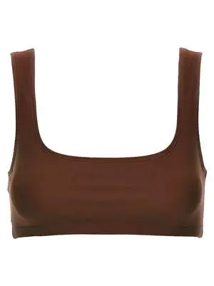 Andamane Hollywood' Lycra Top - Brown